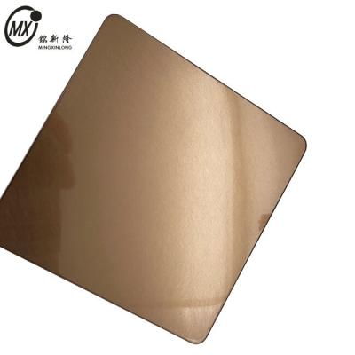 Chine Vibration en acier inoxydable de café ancien PVD revêtue de feuilles de couleur en acier inoxydable avec impression anti-doigts pour la décoration à vendre