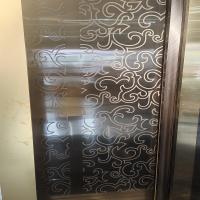 China Pattern Etched Stainless Steel Plate 304 Grade for Elevator Door Decoration Custom Size for sale
