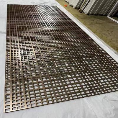 Cina Pareti di schermo in acciaio inossidabile a colori personalizzati in vendita