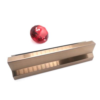 China SUS ASTM Champagne-gold  Bronze Gray Stainless Steel Trim Strips For Hotel Construction Decoration for sale