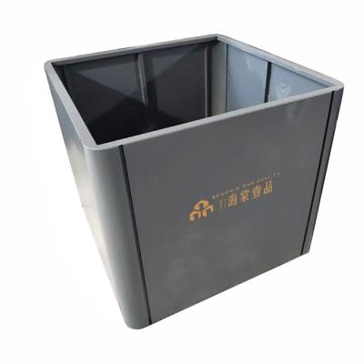 China Outdoor Stainless Steel Planters For Urban Highway & Residential Road Greening Project for sale