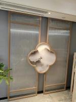 China Custom Stainless Steel CNC Screen Divider 304 Grade Artistic Logo Pattern for sale