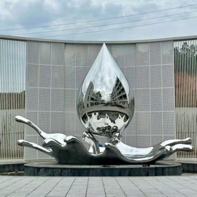 China Powder Coated 316L Stainless Steel Sculpture Artists For Exterior for sale