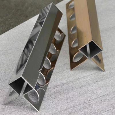 China 201 304 Customized Shape Stainless Steel Trim Strips  For Interior And Exterior Decoration for sale