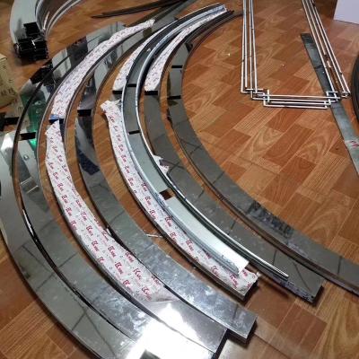 China Good Quality Curved Stainless Steel Decorative Strip - Durable Molding For Hotel & Home Renovation for sale