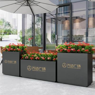 China Corrosion-Resistant Marine Grade Stainless Steel Planter for Coastal Areas for sale