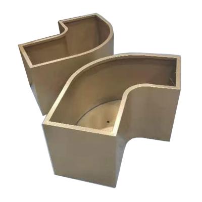China Custom Stainless Steel Corner Planter Box for Space-Saving Design for sale