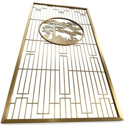 China 201 304 Stainless Steel Screen Partition Designed For Commercial  Restaurants/ Hotels / Clubs With Custom Size And Finish Options for sale