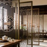 China Hotel Corridor Stainless Steel Screen – Customizable Patterns for sale