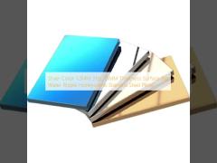 Blue PVD Coated 1.0MM 304 18MM Surface Mirror Finished Stainless Steel Honeycomb Panel For Hotel