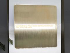  Anti-Fingerprint Colored Stainless Steel Plate - Mirror & Hairline Finish