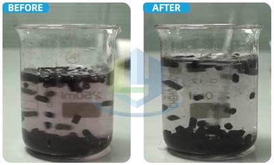 China Black Columnar Activated Carbon The Ultimate Solution for Purifying Sintering Flue Gas and Removing VOCs Sample Free for sale