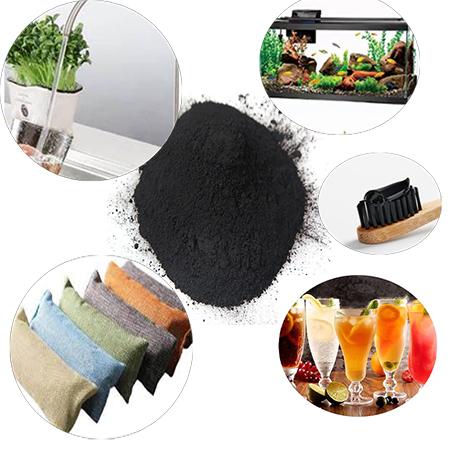 Quality Bamboo Activated Carbon Charcoal Powder Chemical Auxiliary Agent For Water Treatment for sale