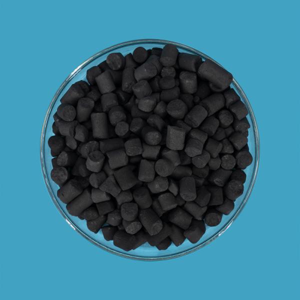 Quality Gas Treatment Adsorption 4mm Coal Pellet Activated Carbon For Desulfurization Ammonia Removal for sale