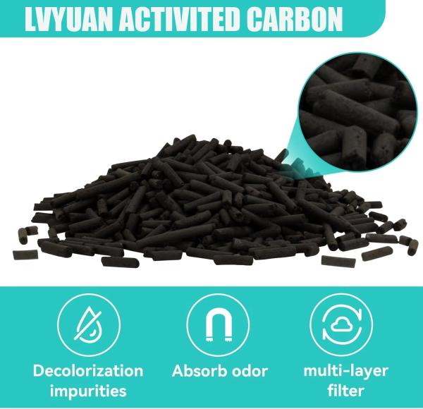Quality Rubber Auxiliary Agents Coal Pellet Activated Carbon For Air Filtration And for sale