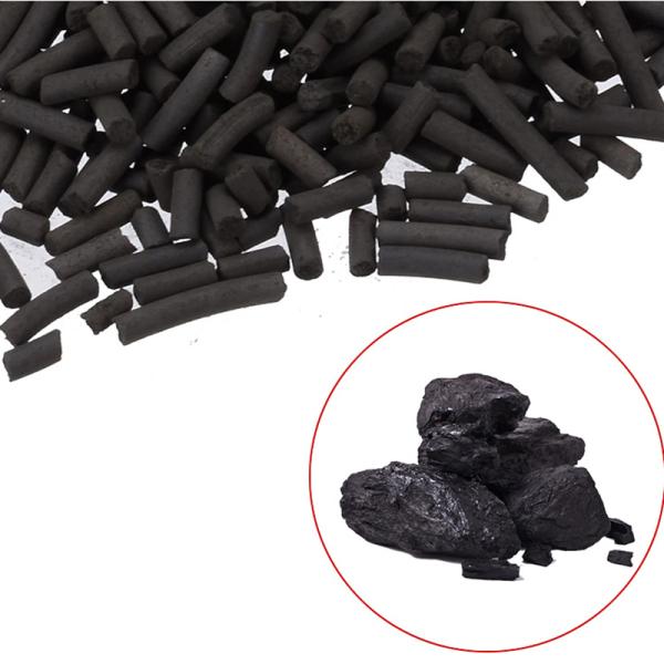 Quality Coconut Shell Based Coal Columnar Activated Carbon for Exhaust Gas Purification High Iodine Value CAS No. 64365-11-3 for sale