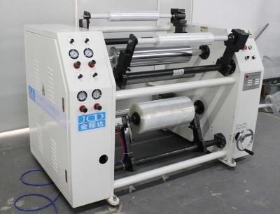China semi-maunal PE wrapping film  rewinding machine price for sale