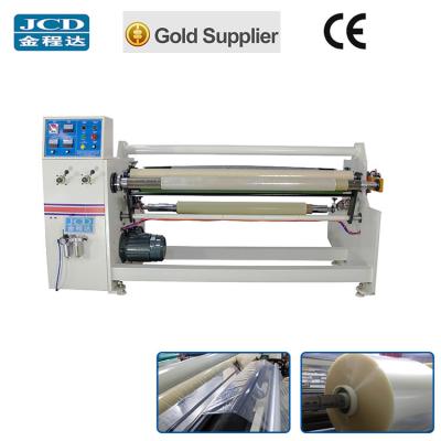 China auto adhesive tape jumbo roll rewinder machine from china factory for sale