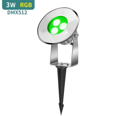 China Lampada di pavimento del VDE 130ma LED Spike Light 3W 90lm IP68 SMD3535 di SS316L for sale