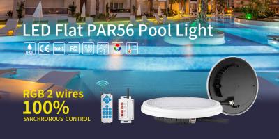 China luci subacquee della piscina delle luci 520LM Par56 dello stagno di 18W SMD5050 for sale