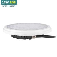 China RGB Switch Control Par56 Pool Light SMD5050 18W Structural Waterproof for sale