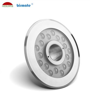 China a piscina subaquática do diodo emissor de luz de 316L RGB 23W 800LM ilumina DMX512 exterior à venda