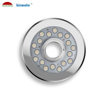 Cina 316L luci impermeabili della fontana principali 2000LM steelIP68 della struttura inossidabile DC24V in vendita