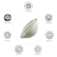 China SMD2835 18W Plastic PAR56 UL Led Pool Lights AC DC for sale