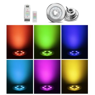 Cina Luci cambianti SS316L della fontana di colore di DC24V 500ma 12W in vendita