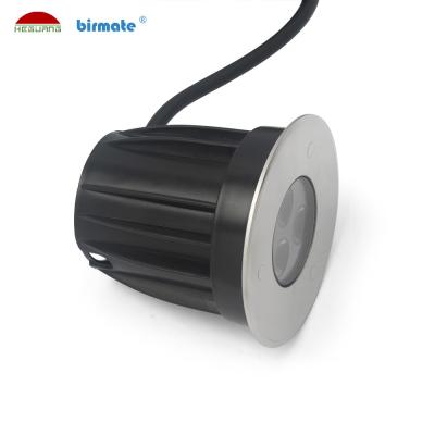 China Luce sepolta principale impermeabile di vetro temperata IP68 di 90lm SMD3535 for sale