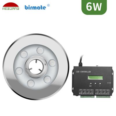 Cina Luci cambianti 6W IK10 della fontana di colore di SMD3535 SS316L in vendita