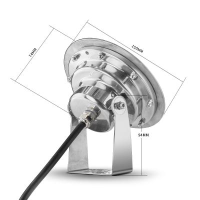 Cina SS316L 18W 1450ma LED subacqueo mette in luce DMX512 il controllo IK10 in vendita