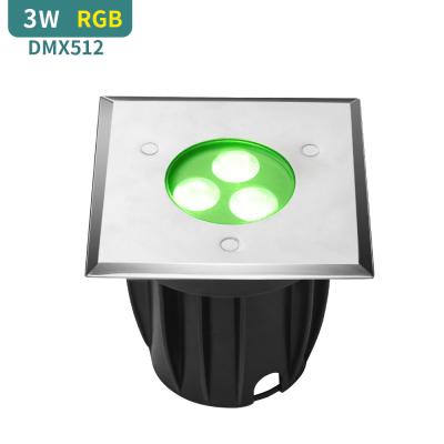 Cina SS316L DC24V DMX512 LED ha frantumato lo stagno che accende SMD3535 RGB in vendita