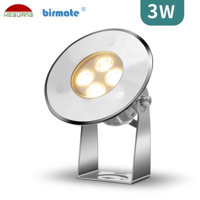 China giardino dello stagno di 170ma SS316L SMD3030 che accende il cavo regolabile del VDE di angolo 3W for sale
