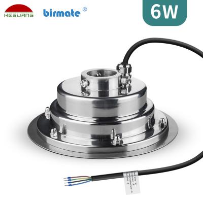 Cina SS316L DC24V ha condotto il colore subacqueo 6W di RGB delle luci della fontana in vendita