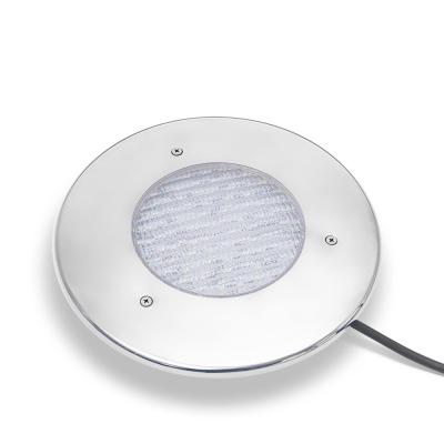 Cina Corpo della lampada dell'ABS + di acciaio inossidabile della copertura del cavo piccolo alloggio concreto ultra piano della luce della piscina PAR56 fuori in vendita