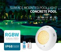 China Synchronous Control Underwater Led Pool Lights VDE 470nm Surface Mount for sale