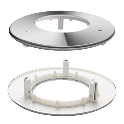 Cina Corpo della lampada dell'ABS + di acciaio inossidabile della copertura del cavo piccolo alloggio concreto ultra piano della luce della piscina PAR56 fuori in vendita