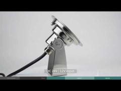 DMX512 Control Inground Pool Lights 3W IP68 RGB Color With Ce Rohs Approval