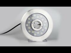 a luz impermeável de aço da associação 316Lstainless, fonte de água de 18W 6500K conduziu luzes