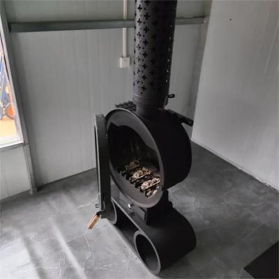 Cina European Indoor Freestanding Wood Burning Hanging Stove Fireplace in vendita