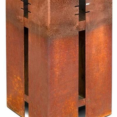 Cina Fuoco d'acciaio Pit And Grill di Corten del quadrato decorativo in vendita