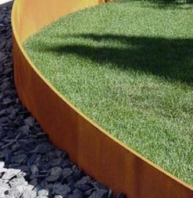 Cina Muro di sostegno 1000mm*200mm del bordo di Rusty Corten Steel Garden Bed in vendita