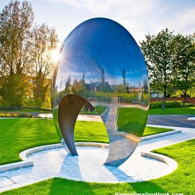 Cina Scultura all'aperto moderna del metallo dell'estratto ss del giardino in vendita