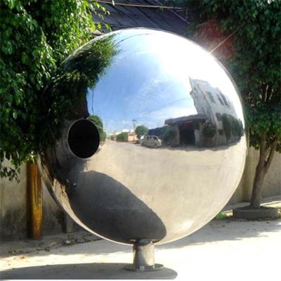 Cina Sfera vuota della scultura all'aperto del metallo di H250cm SS304 SS316 in vendita