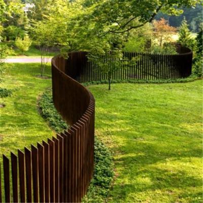 Cina Fuori della chiusura For Garden Security di Rusty Metal Blades Corten Steel in vendita