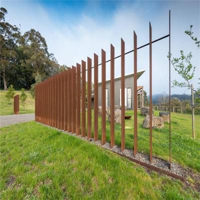 Cina Fuori della chiusura For Garden Security di Rusty Metal Blades Corten Steel in vendita