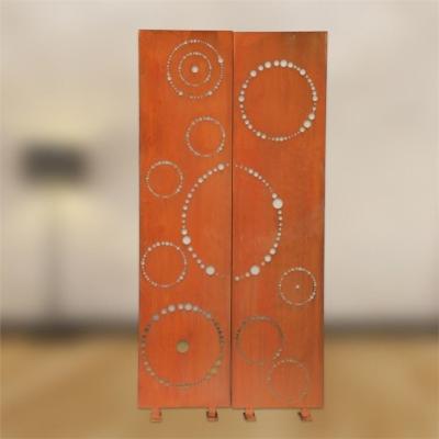 Cina ornamento d'acciaio del giardino dello schermo di segretezza di 1.5-3mm Corten in vendita