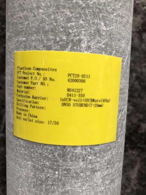Cina Flancia in FRP OEM con standard ANSI e connessione a bulloni in vendita