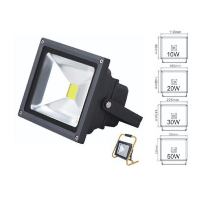 China IP65 Epistar high power reflector holofote led floodlight 50w for sale